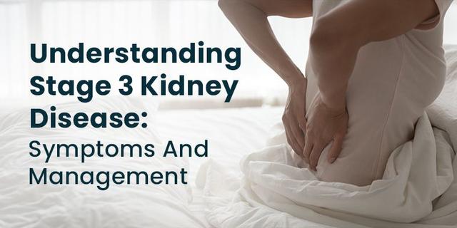 Understanding Stage 3 Kidney Disease: Symptoms and Management